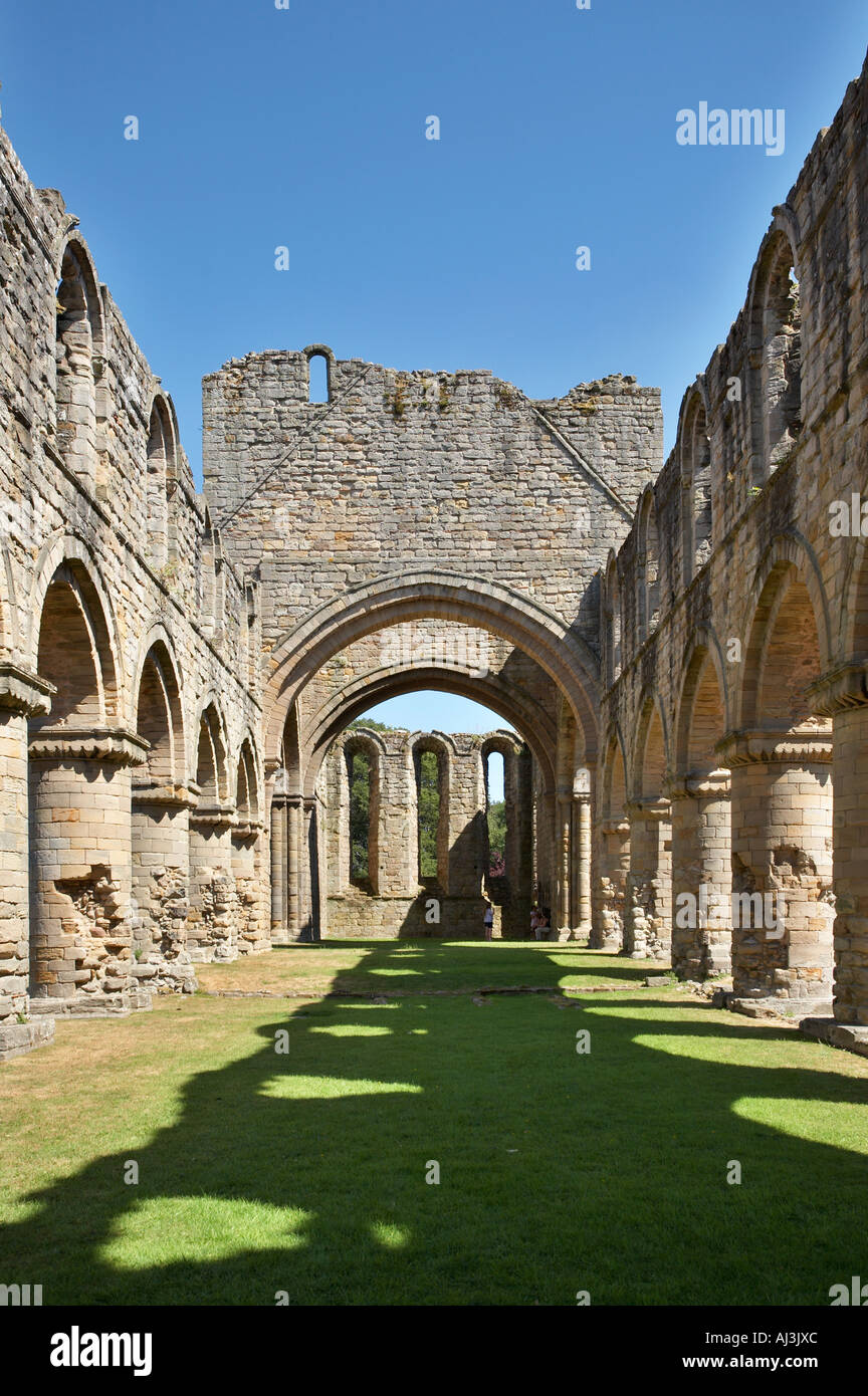 Buildwas Abbey Cistercian Abbey Shropshire England Stock Photo - Alamy
