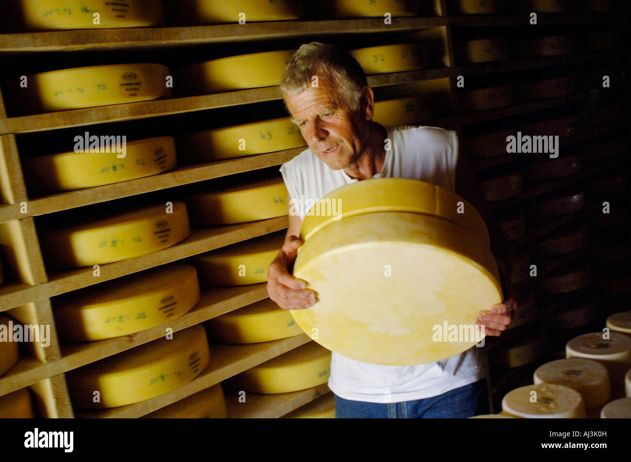 Alp cheeses hi-res stock photography and images - Alamy