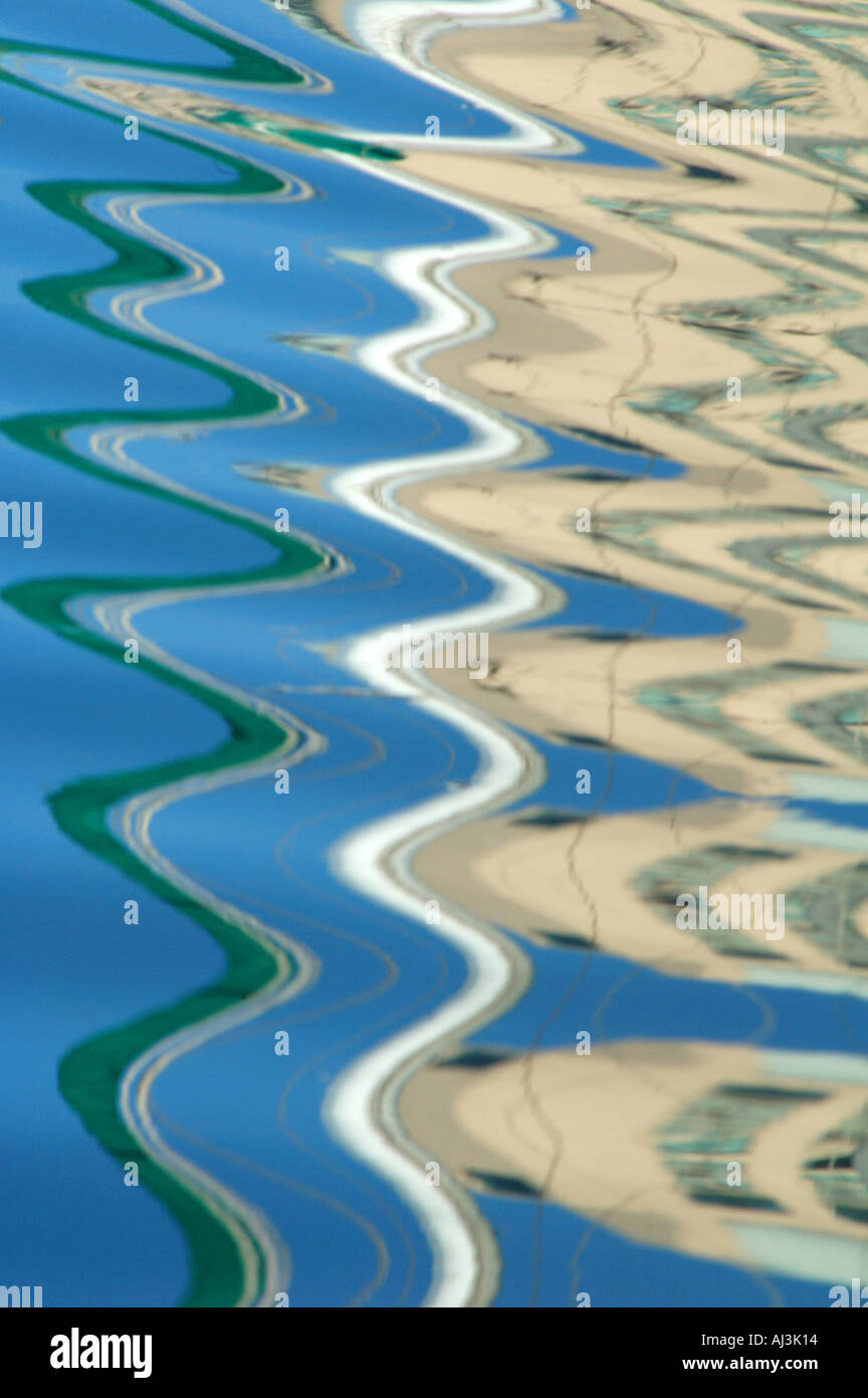 Vertical lines reflecting in water hi-res stock photography and images ...