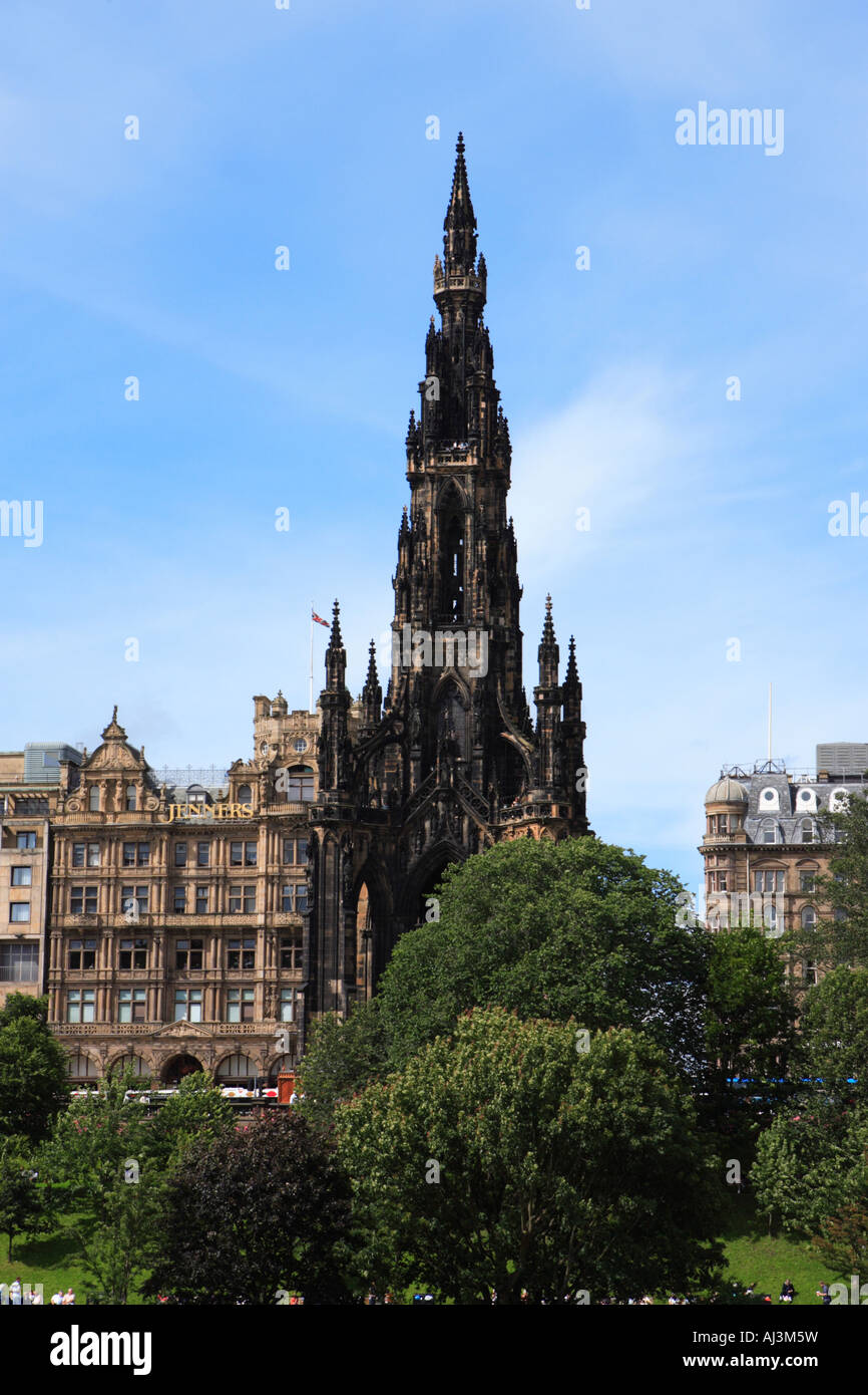 Scott Monument, Edinburgh Stock Photo - Alamy
