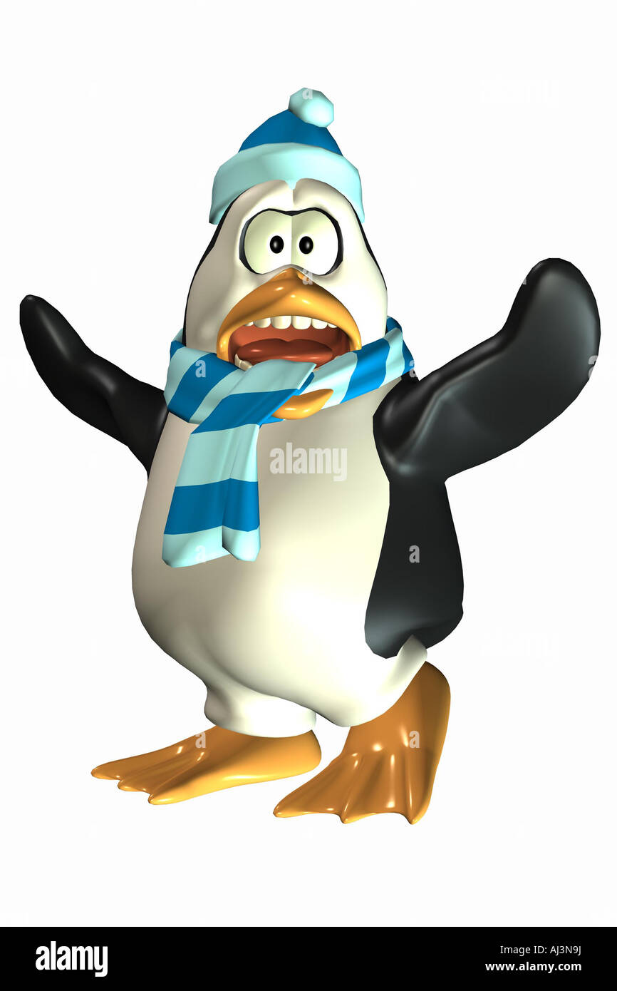 Screaming penguin hi-res stock photography and images - Alamy