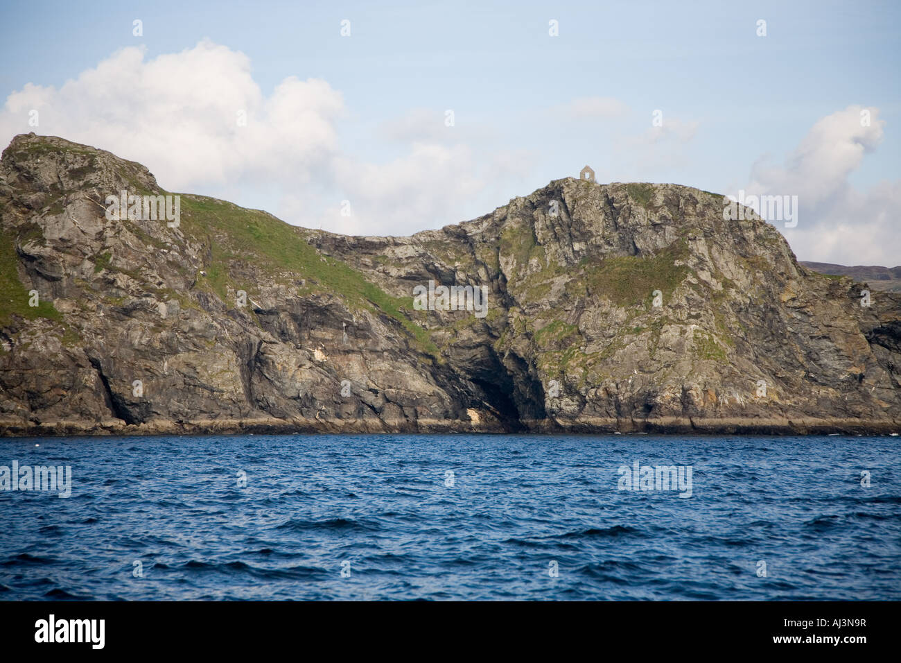 Stock Photo Shot From Sea of Cliffs of Slieve Liag County Donegal ...