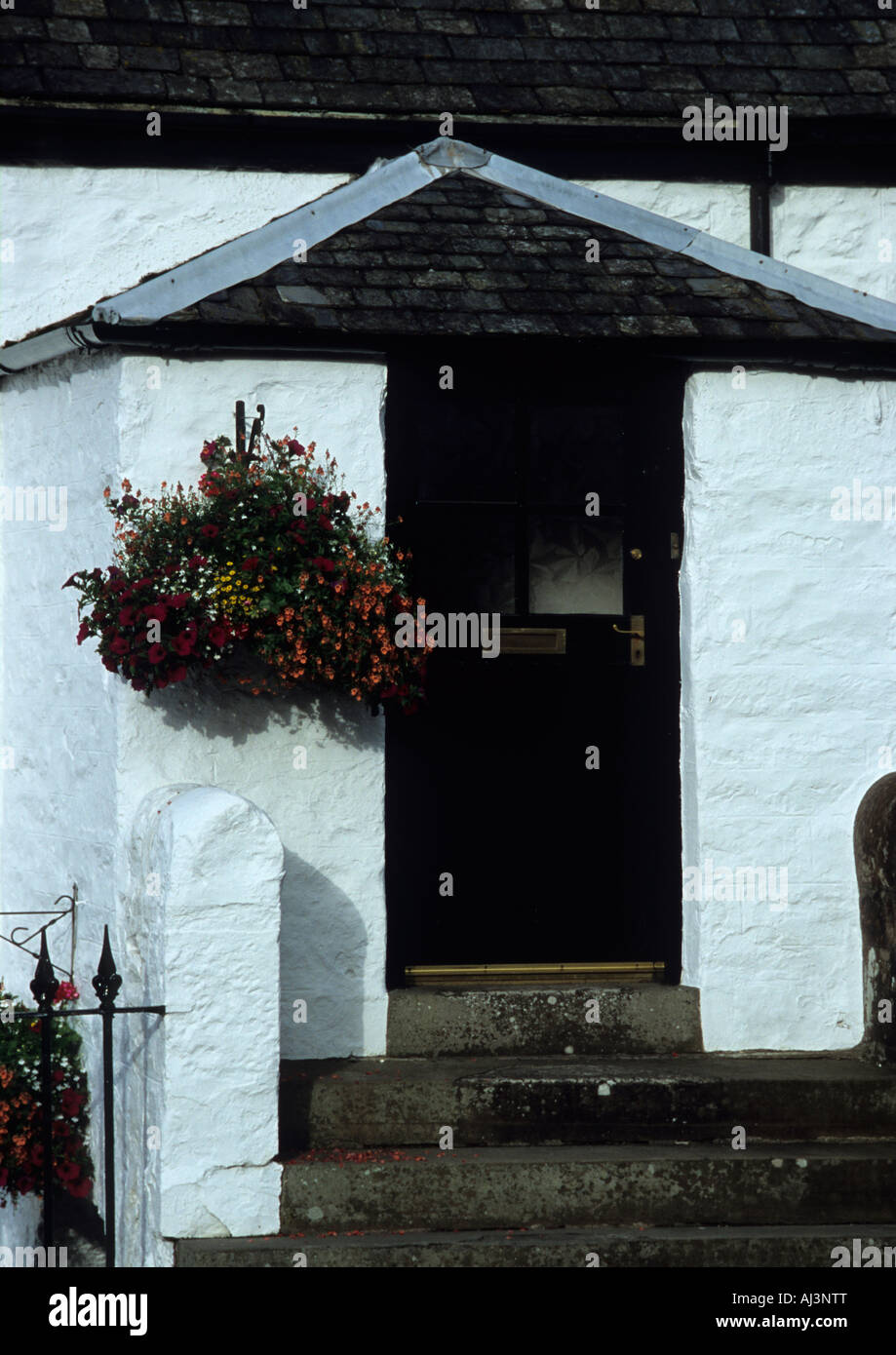Pretty House At Comrie,Perthshire,Scotland Stock Photo - Alamy