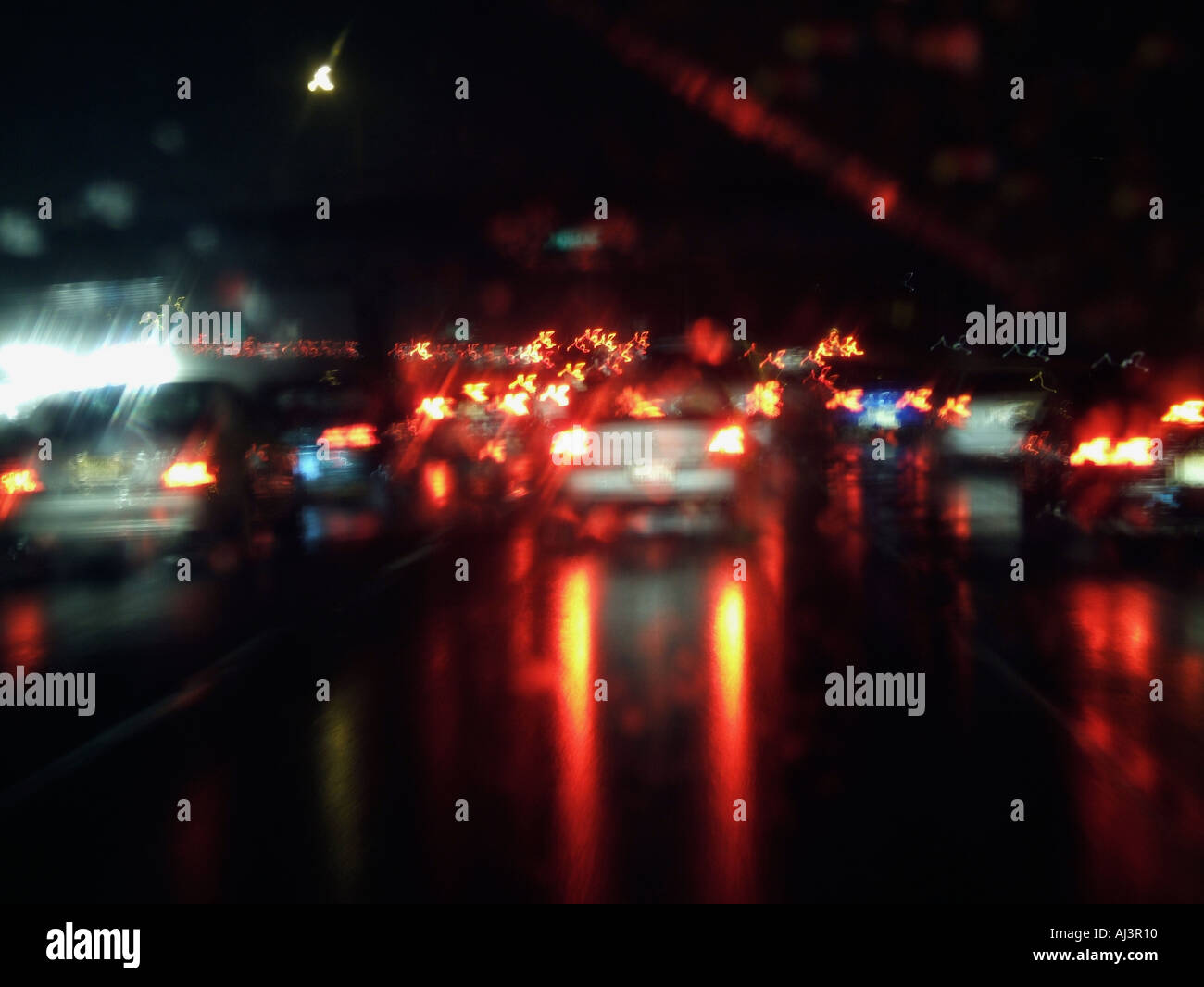 highway traffic at night Stock Photo - Alamy