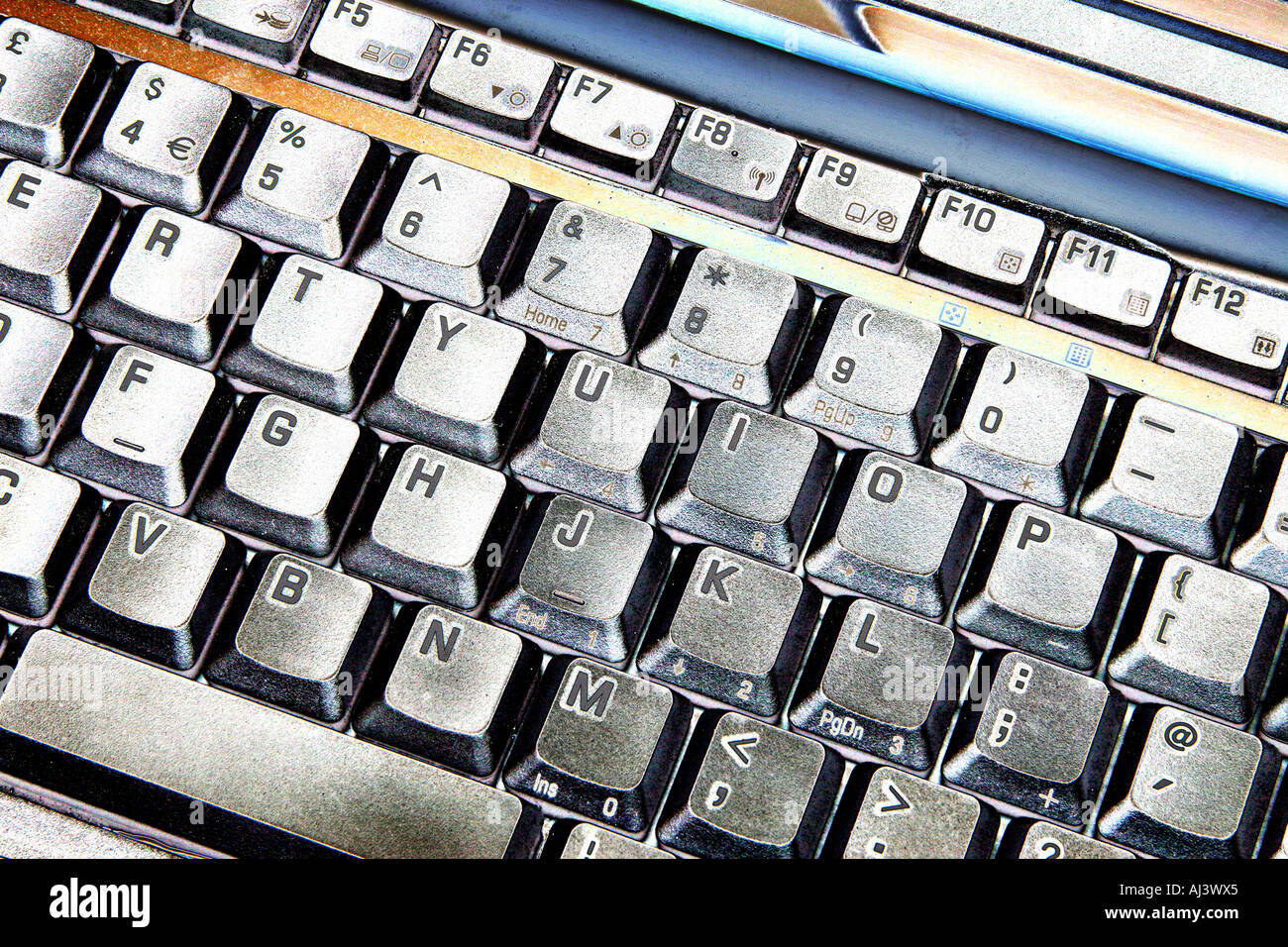 Keyboard letters email letter hi-res stock photography and images - Alamy