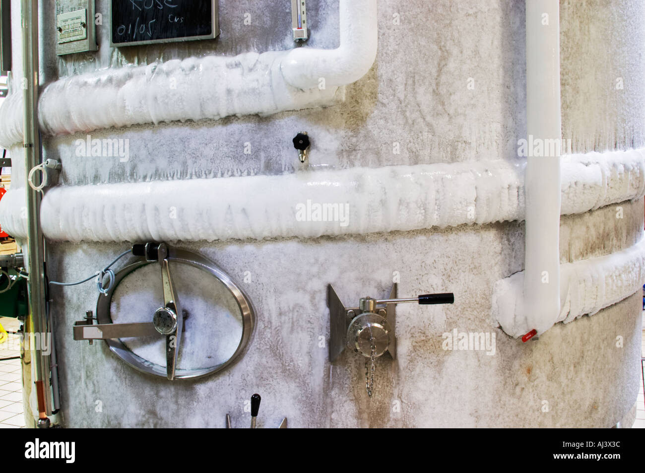 Cold stabilisation tank hi-res stock photography and images - Alamy