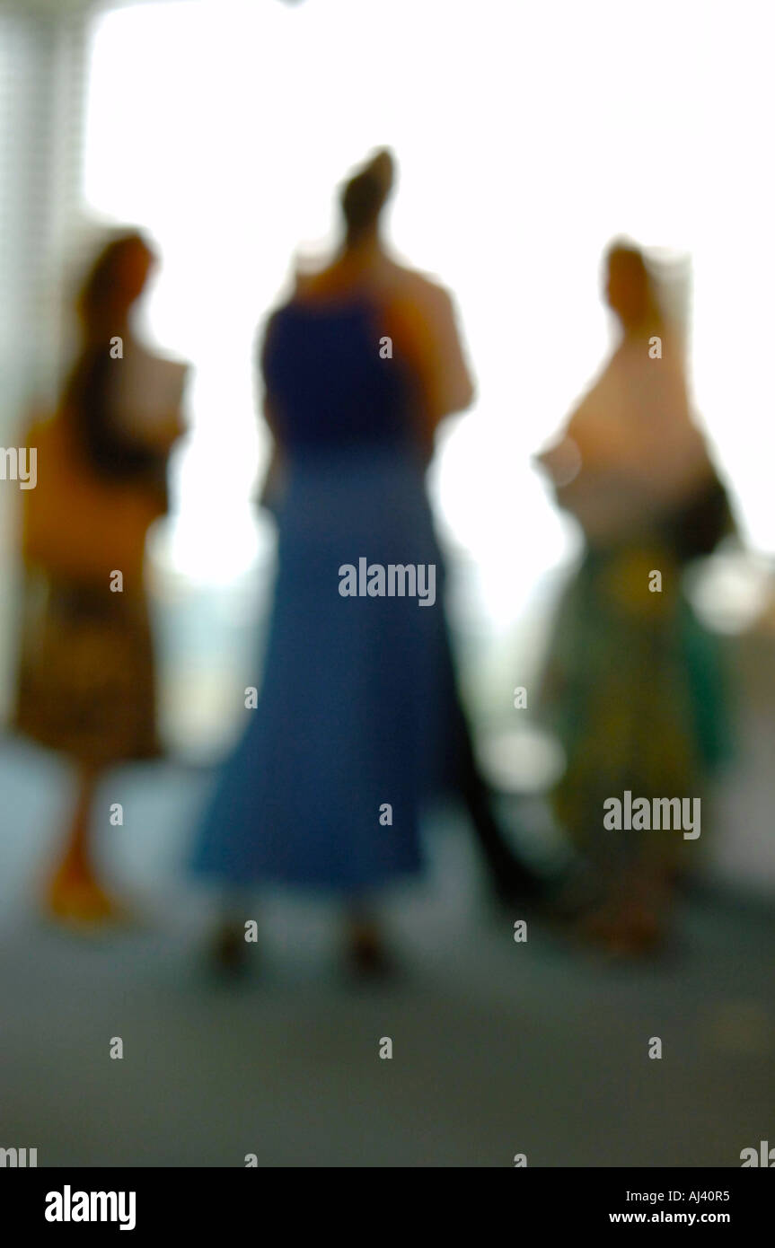 group of people out of focus and silhouetted Stock Photo - Alamy