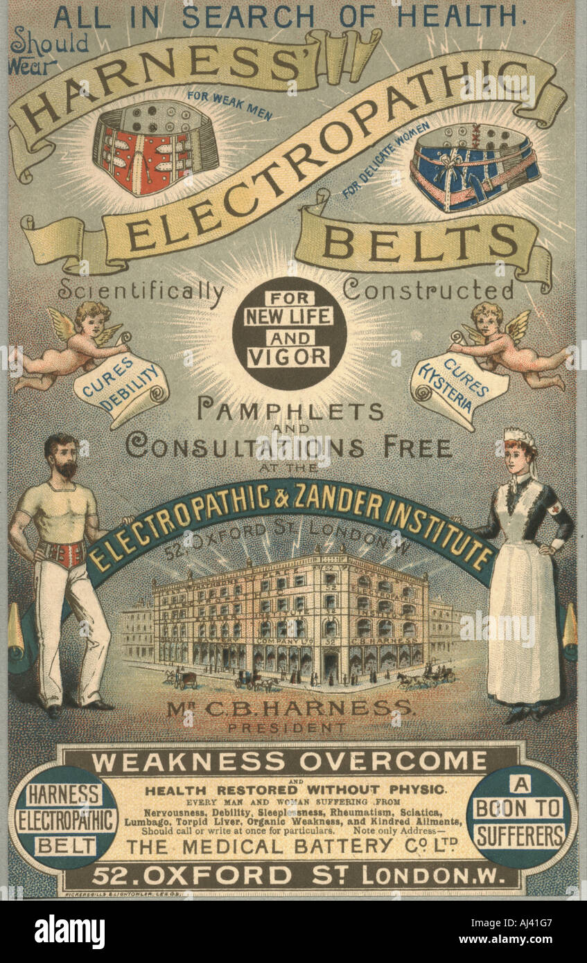 Victorian advert hi-res stock photography and images - Alamy