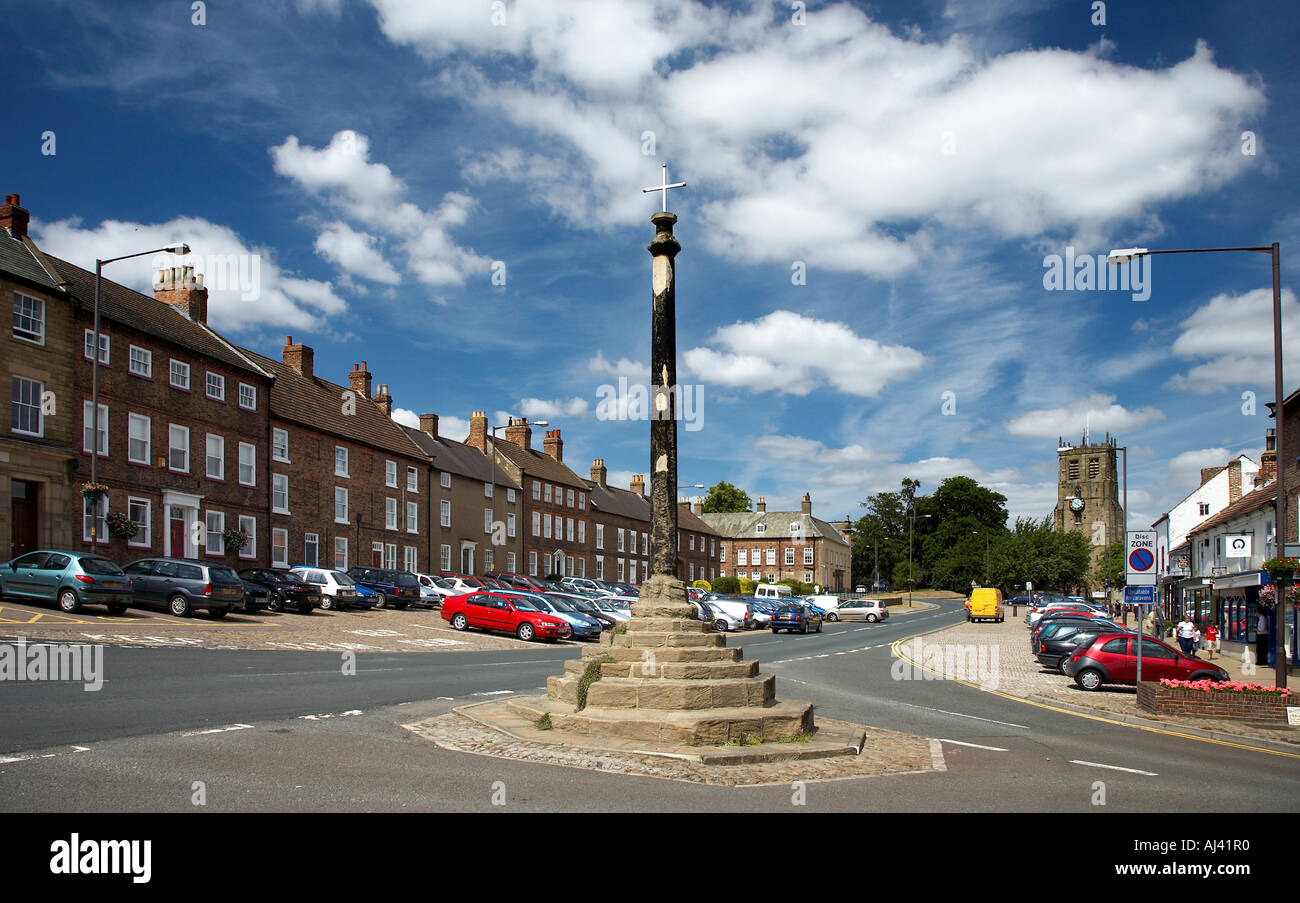 North End Bedale Noerth Yorkshire England Stock Photo - Alamy