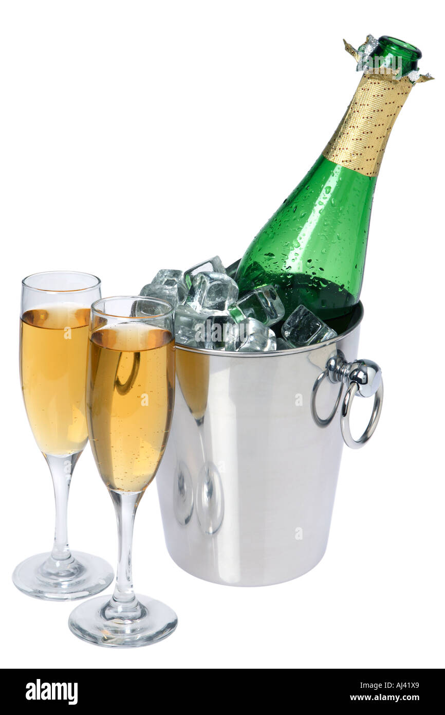 Champagne ice bucket icon Cut Out Stock Images & Pictures - Alamy