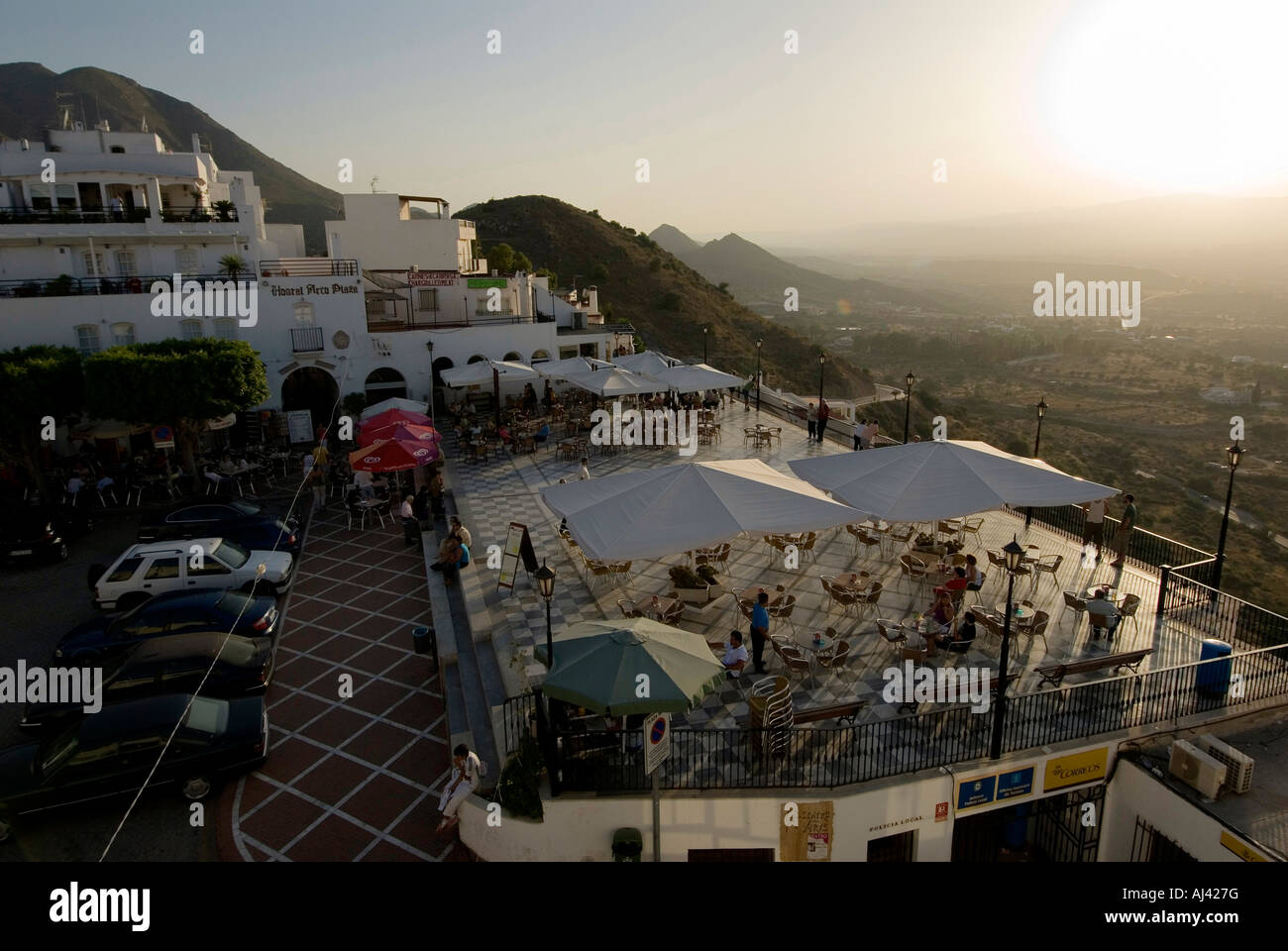 Mojacar Pueblo, Costa Almeria, Spain Stock Photo - Alamy