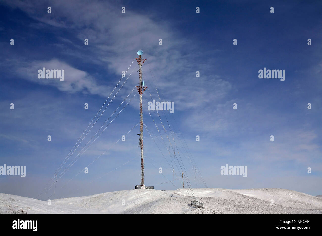 Saskatchewan winter scene Stock Photo - Alamy