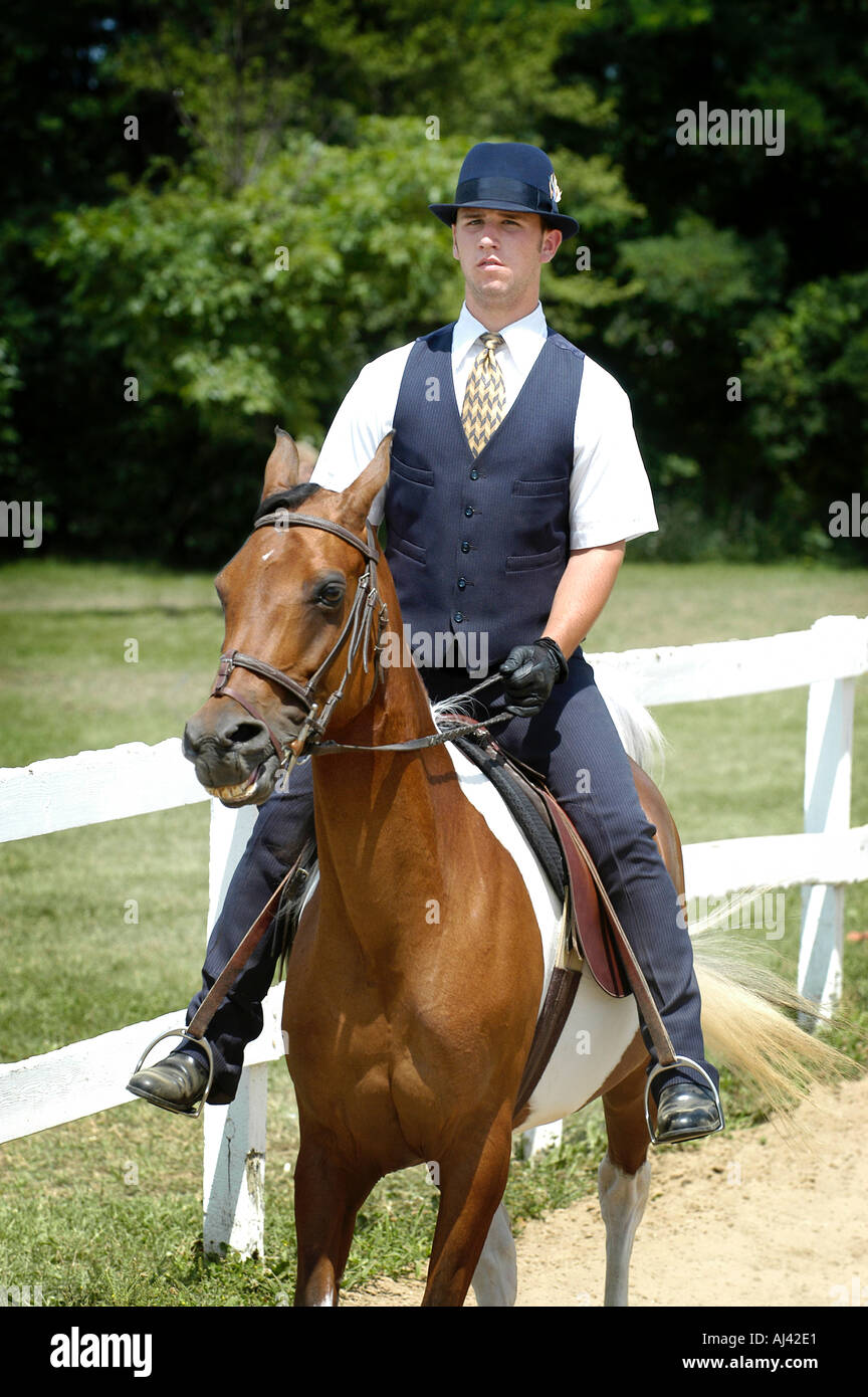 Teen Female Competes in 4H Fair equestrian Horse Show Stock Photo - Alamy