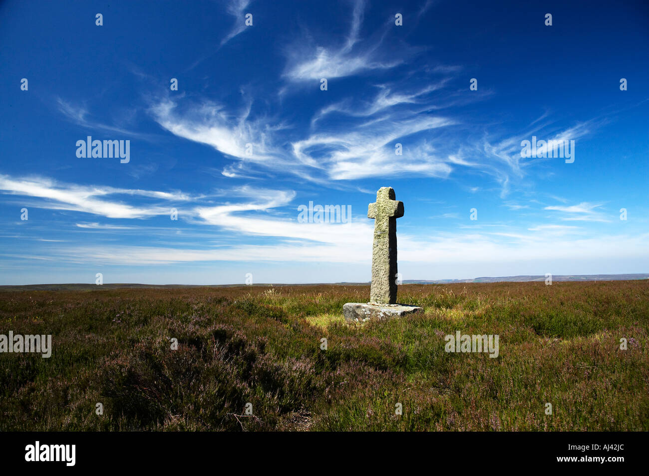 Old Ralphs Cross half a mile west of Young Ralphs cross Westerdale Moor ...