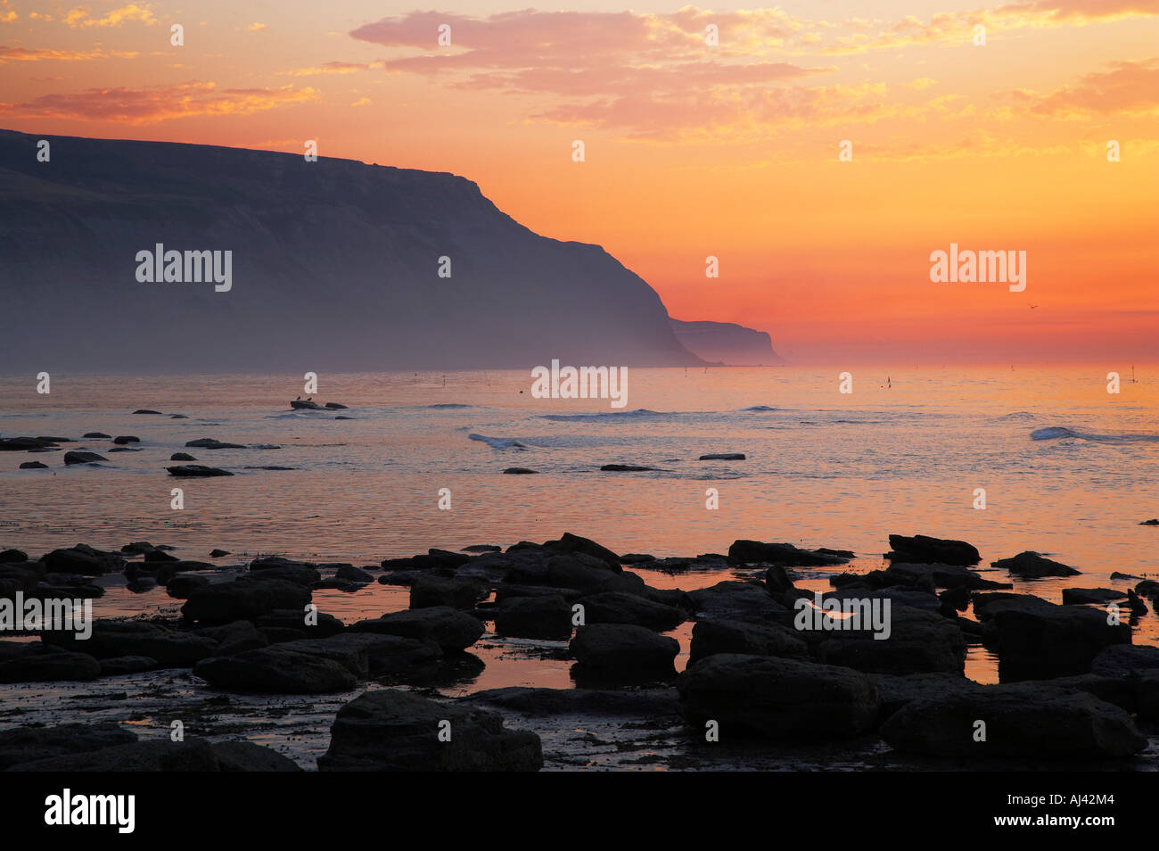 Boulby Cliffs from Cowbar North Yorkshire Coast England Stock Photo - Alamy