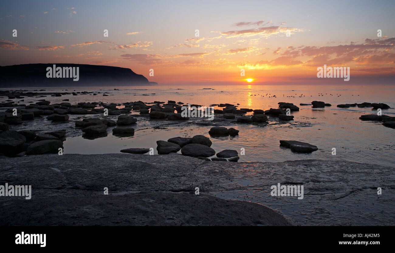 Boulby Cliffs from Cowbar North Yorkshire Coast England Stock Photo - Alamy