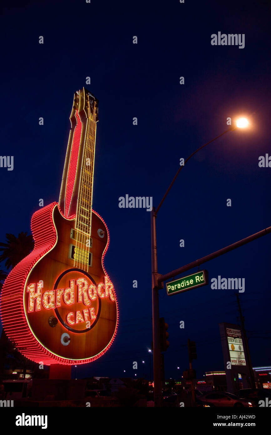 The Hard Rock hotel and casino in Las Vegas, Nevada Stock Photo - Alamy