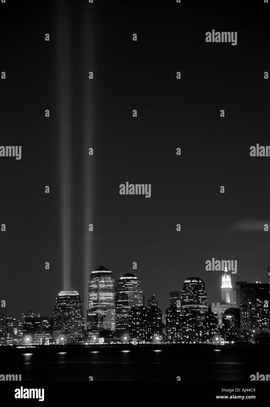 World trade center light Black and White Stock Photos & Images - Alamy