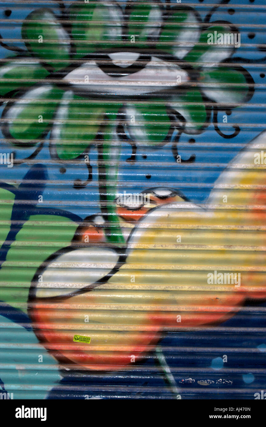 Graffiti shutters hi-res stock photography and images - Alamy
