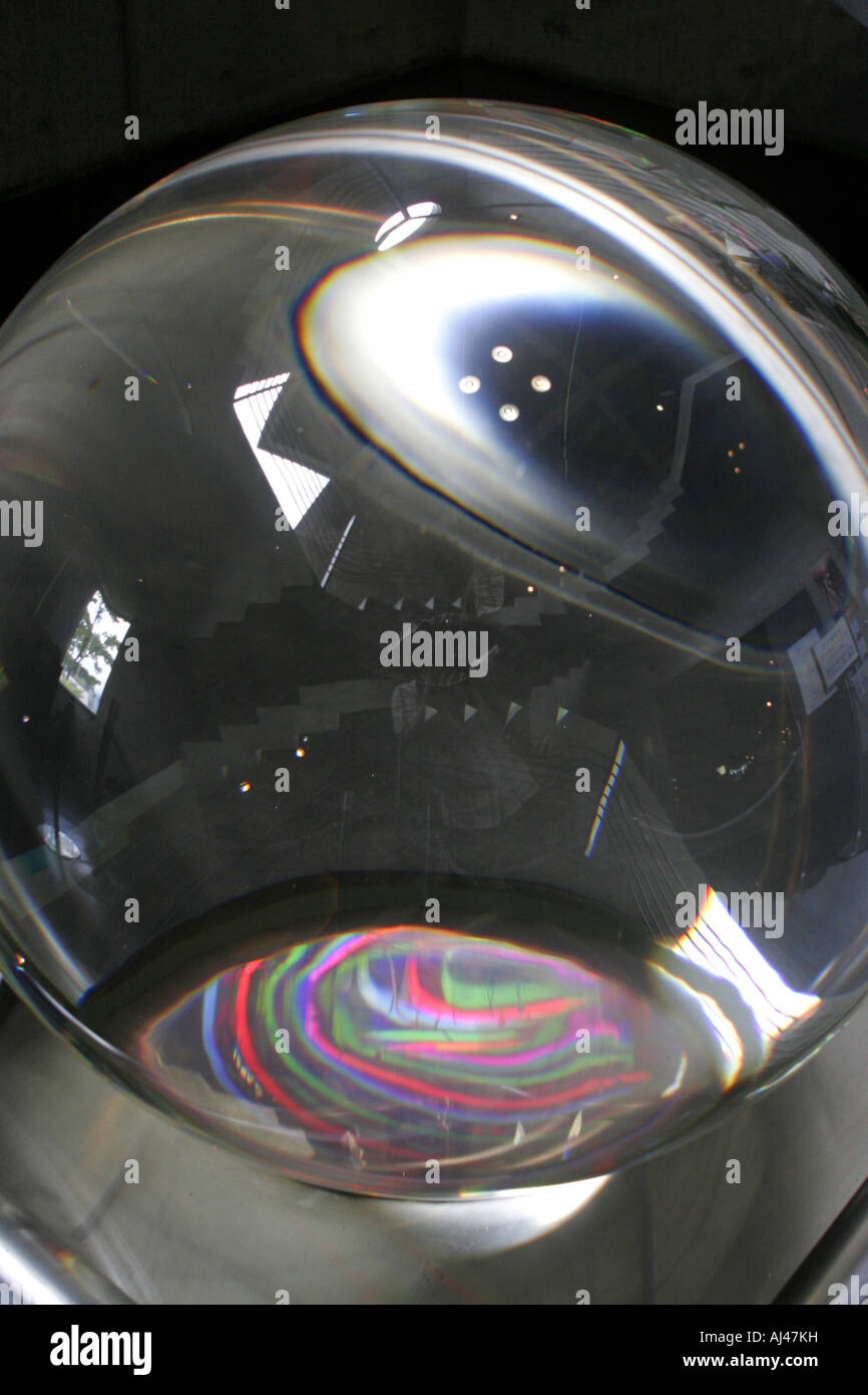 The World Largest Crystal Ball at the Suwa Garasunosato Museum Nagano ...