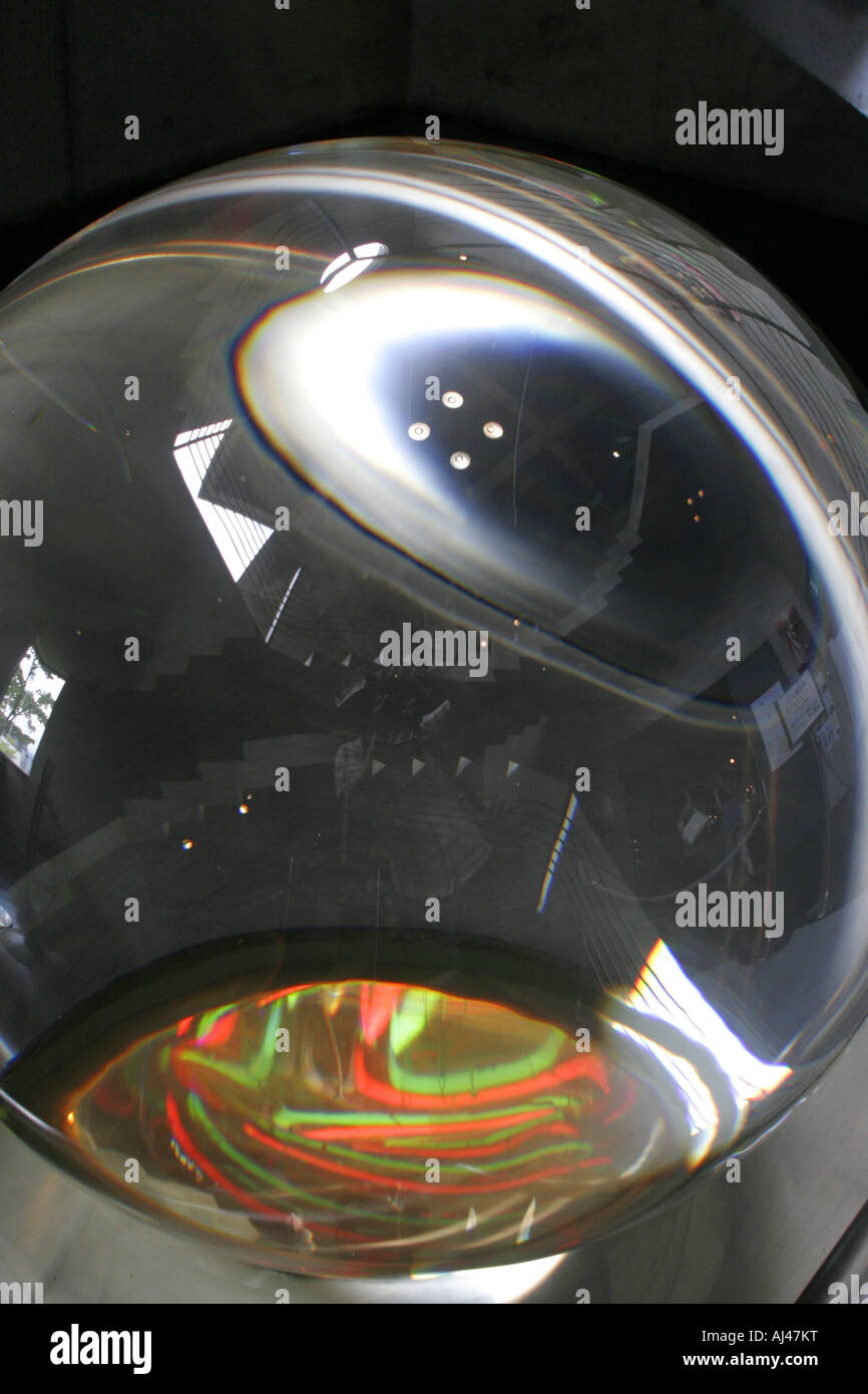 The World Largest Crystal Ball at the Suwa Garasunosato Museum Nagano ...