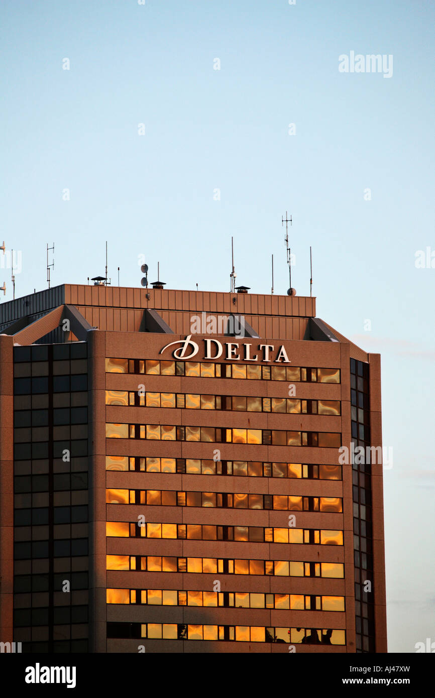 Delta Building in Regina Stock Photo - Alamy