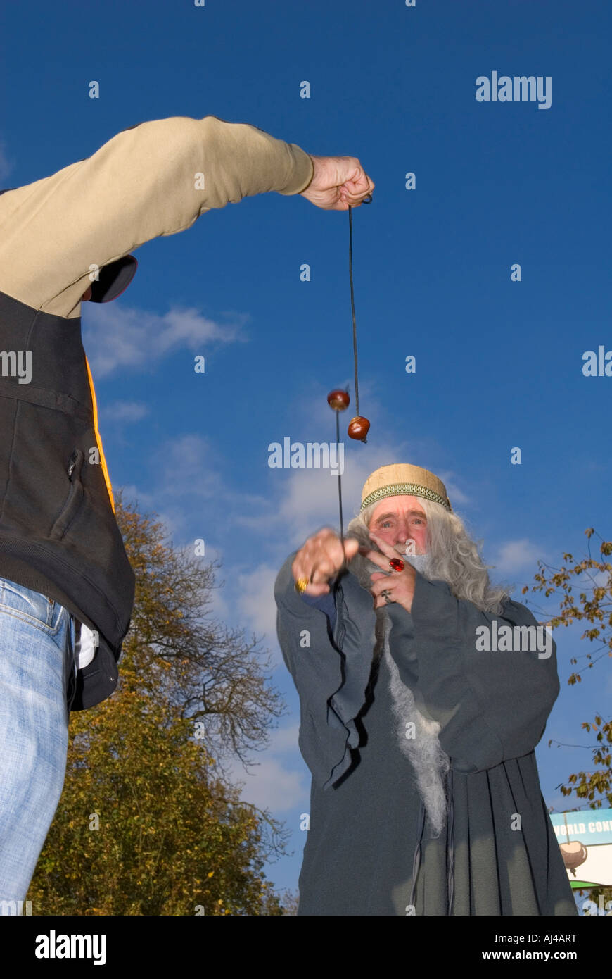 Man dressed as wizard hi-res stock photography and images - Alamy