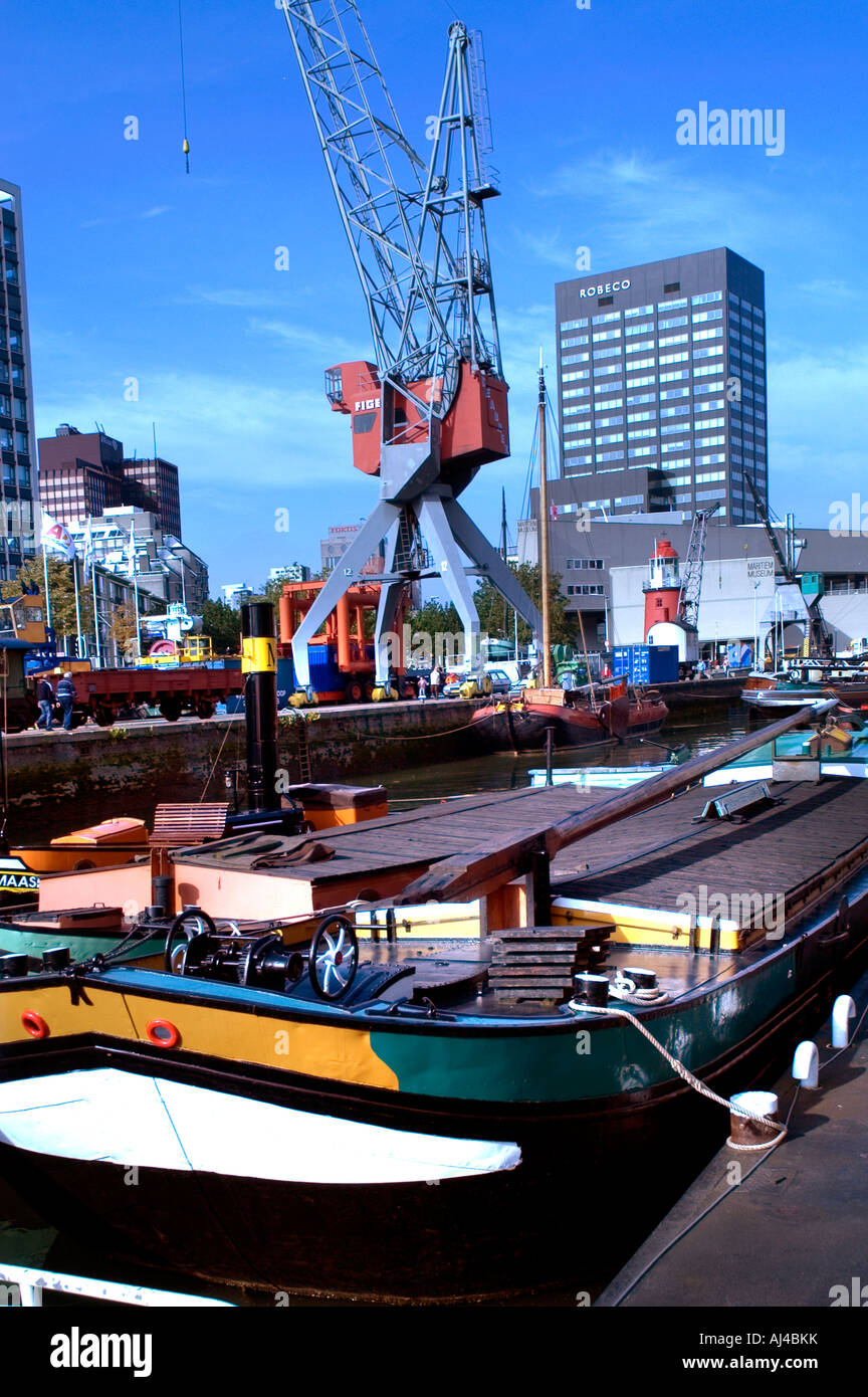 The Maritime Museum Rotterdam Netherlands Port Stock Photo - Alamy