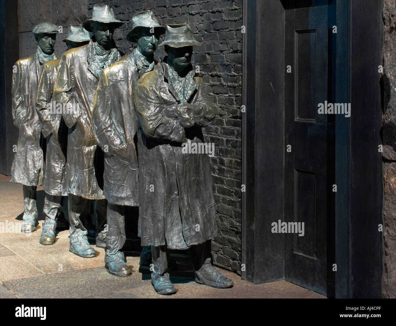 The Breadline statue at the Franklin Delano Roosevelt Memorial in West ...