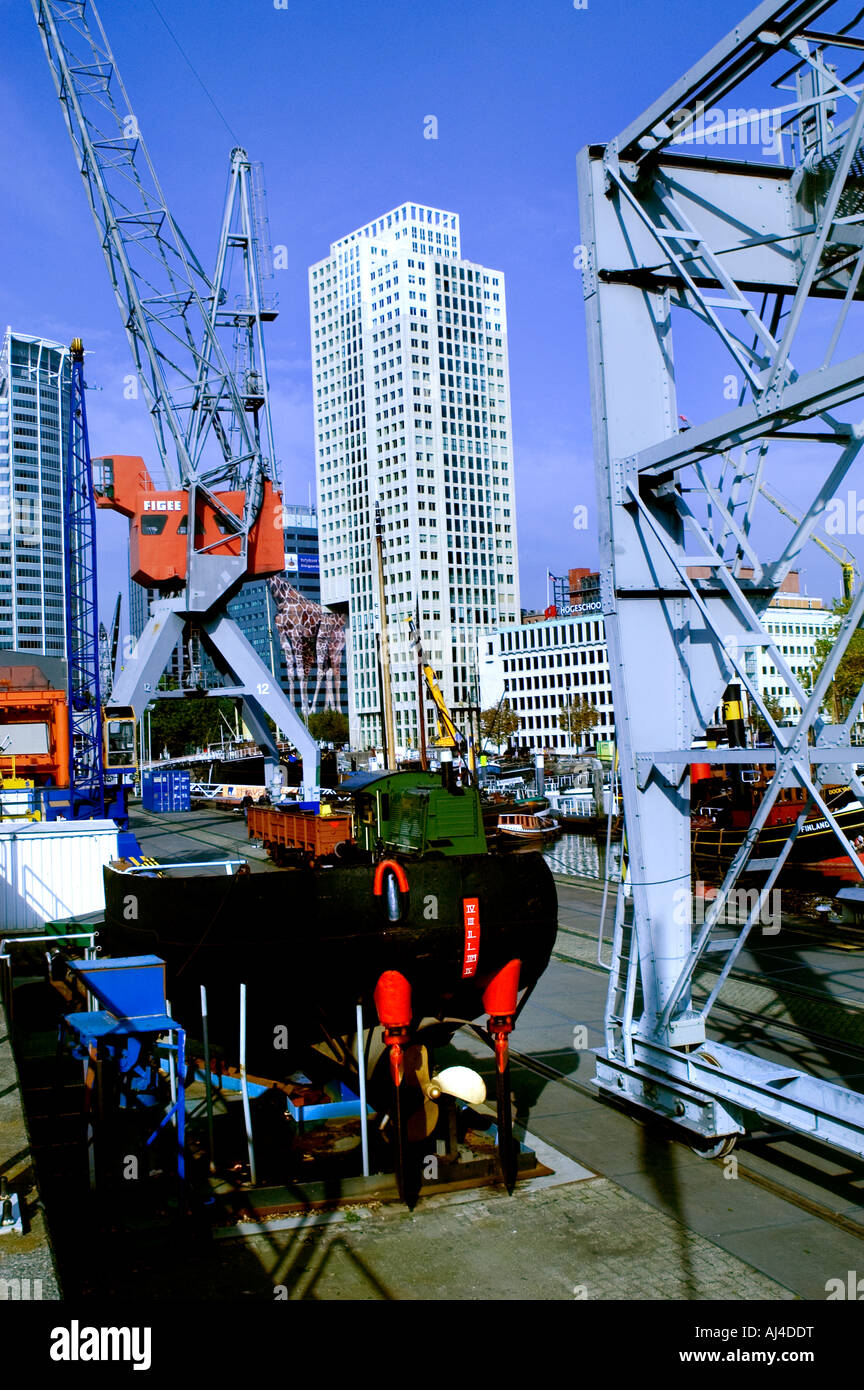 Old Port Maritime Museum Rotterdam Netherlands Stock Photo - Alamy
