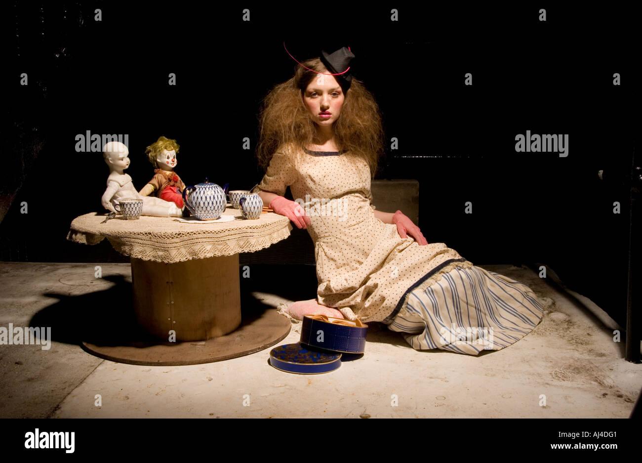 Model in lolita fashion hi-res stock photography and images - Alamy