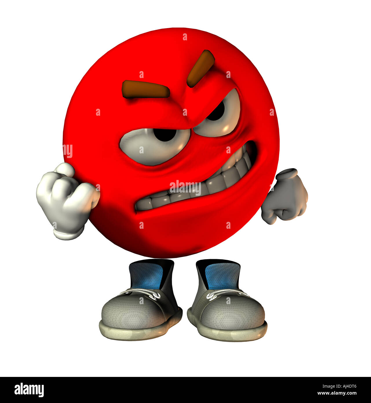 Emoji De Visage Hostile Angry Face Emoji Hi Res Stock Photography And