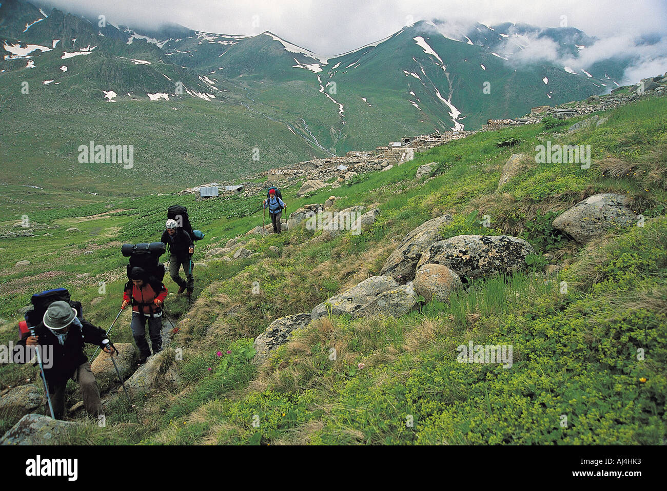 Trekking in Kackar Mountains National Park, Eastern Black Sea, Turkey ...