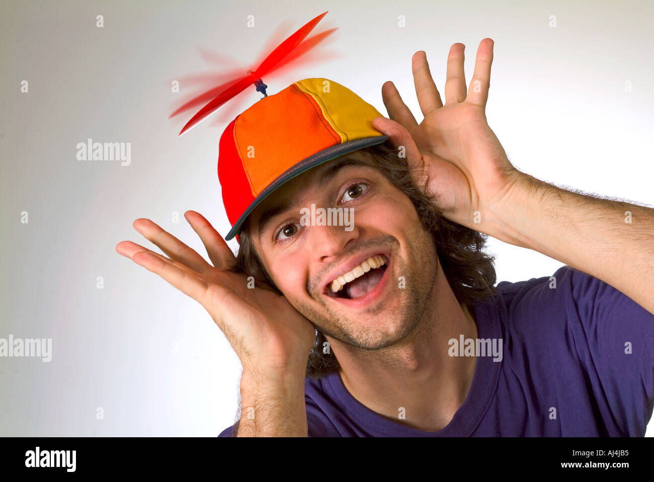 Propeller beanie hi-res stock photography and images - Alamy