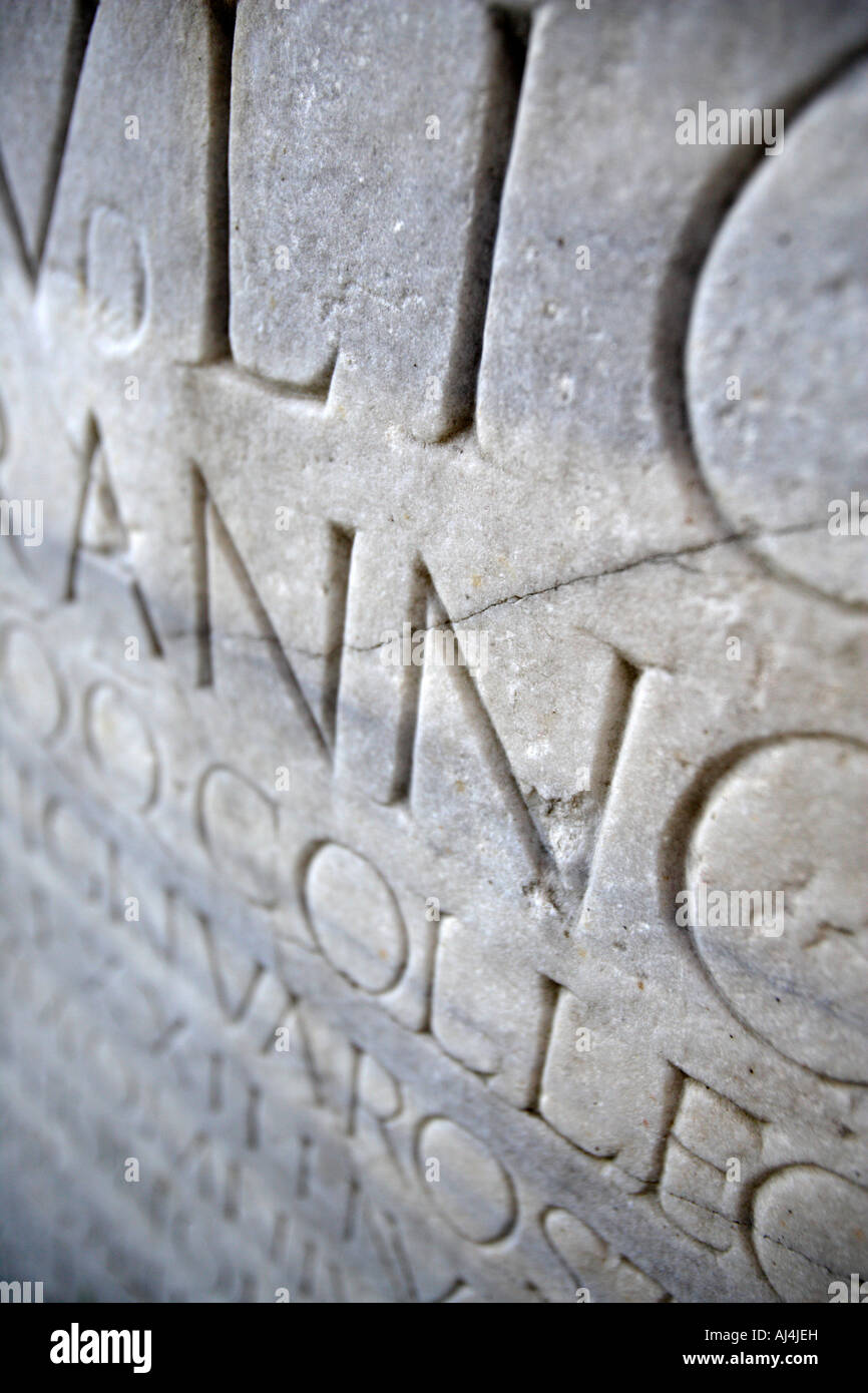 Latin Inscription On Roman Stone High Resolution Stock Photography and ...