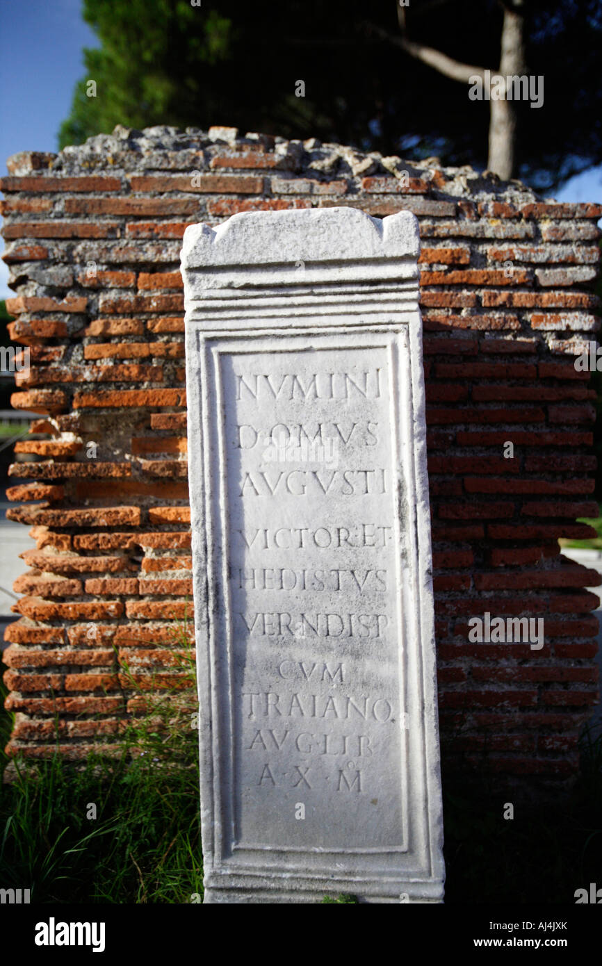 Roman latin letters wall hi-res stock photography and images - Alamy