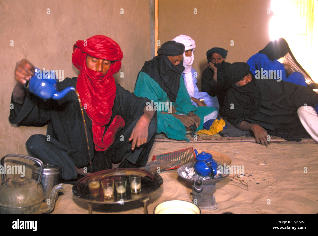 Tuareg tea ceremony hi-res stock photography and images - Alamy