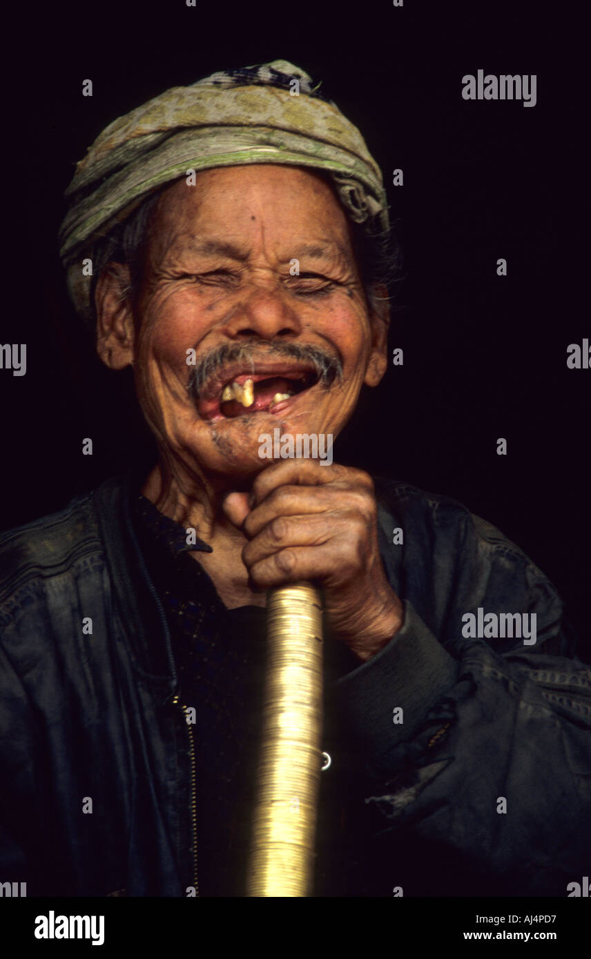 Toothless old man hi-res stock photography and images - Alamy