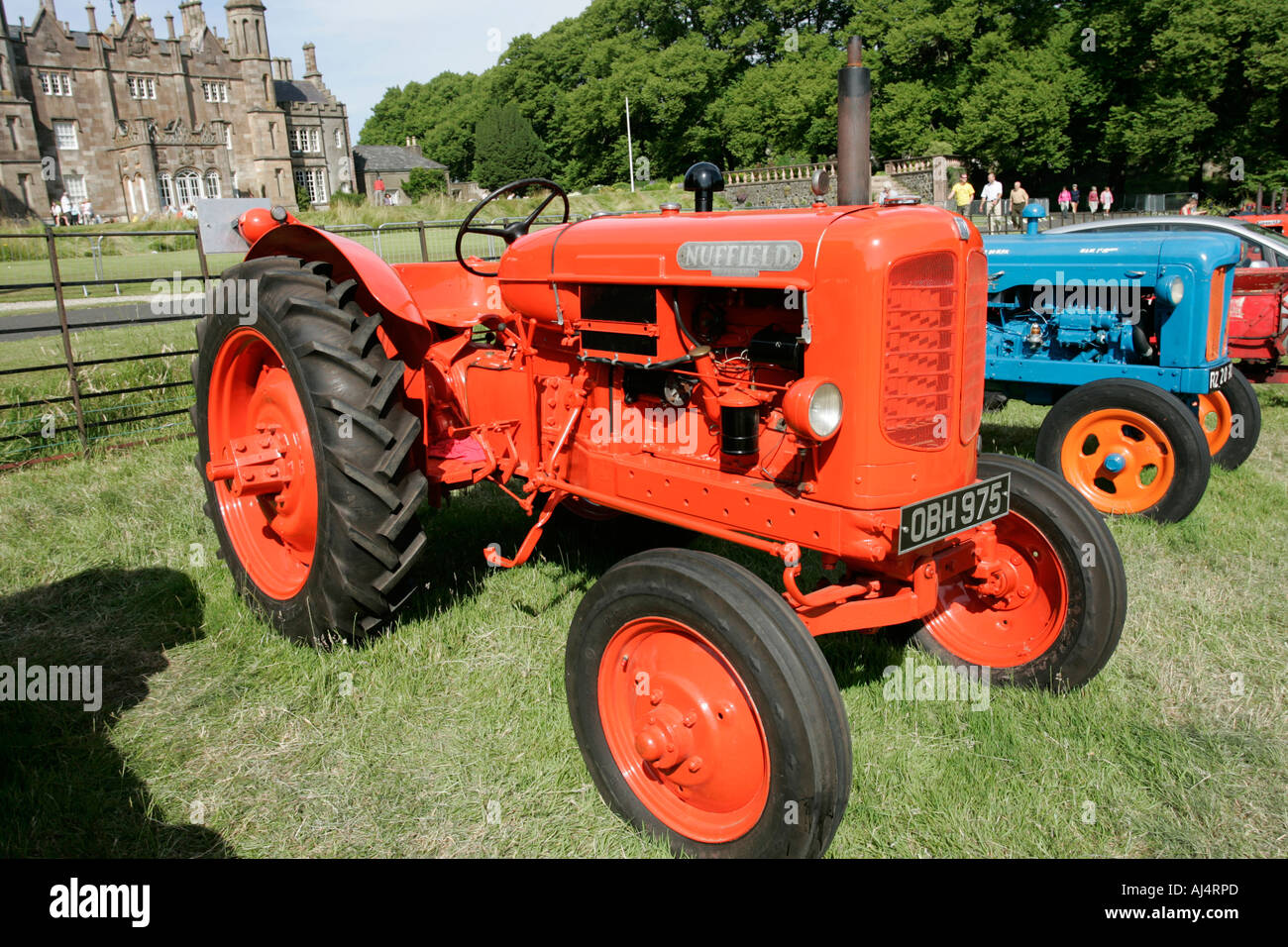 Vintage nuffield tractor hi-res stock photography and images - Alamy