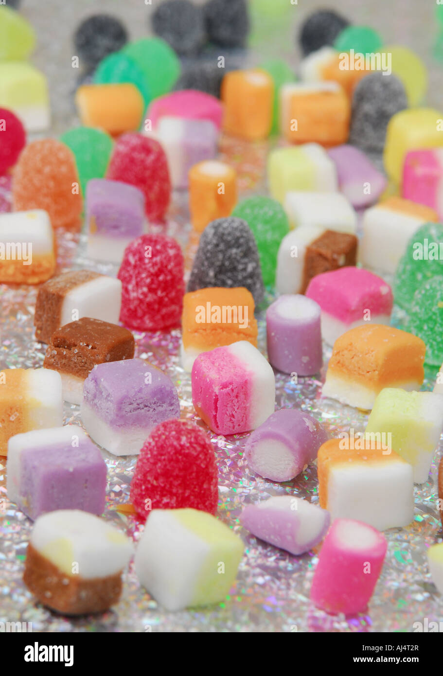 Dolly mixture sweets Stock Photo - Alamy