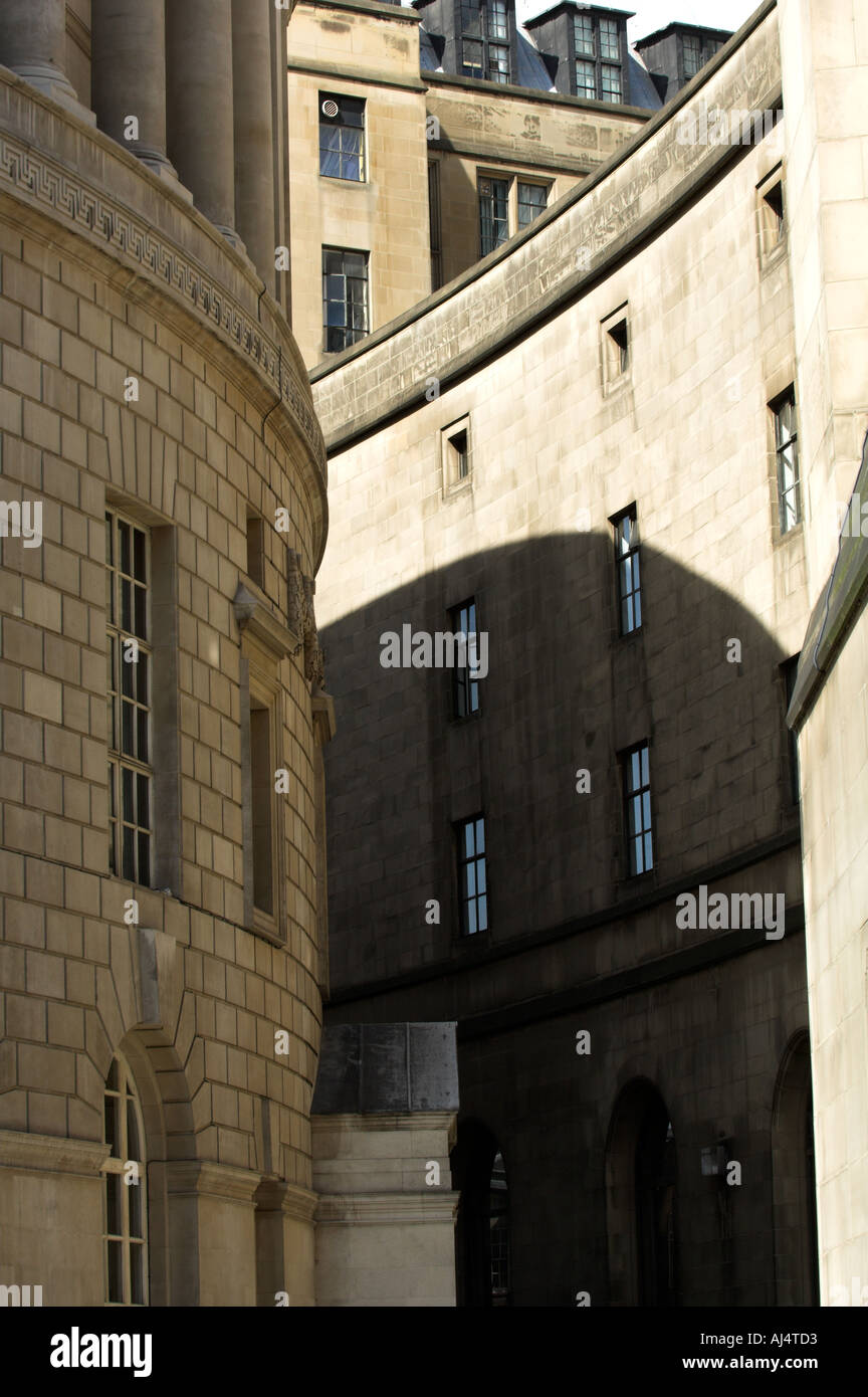 Manchester Library Walk Manchester England UK City Centre Stock Photo ...