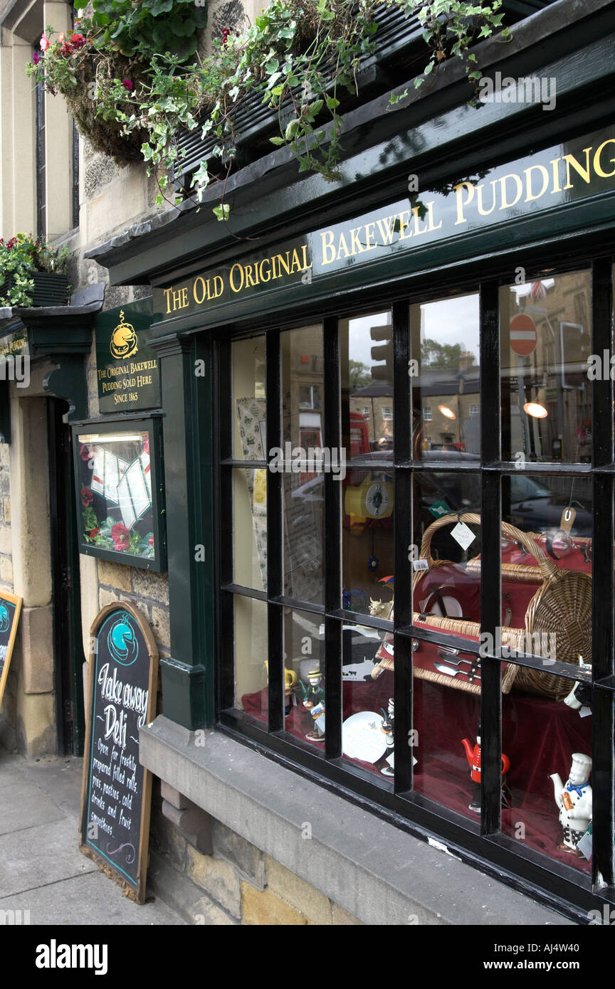 Old Original Bakewell Pudding Shop Bakewell Derbyshire Peak District ...