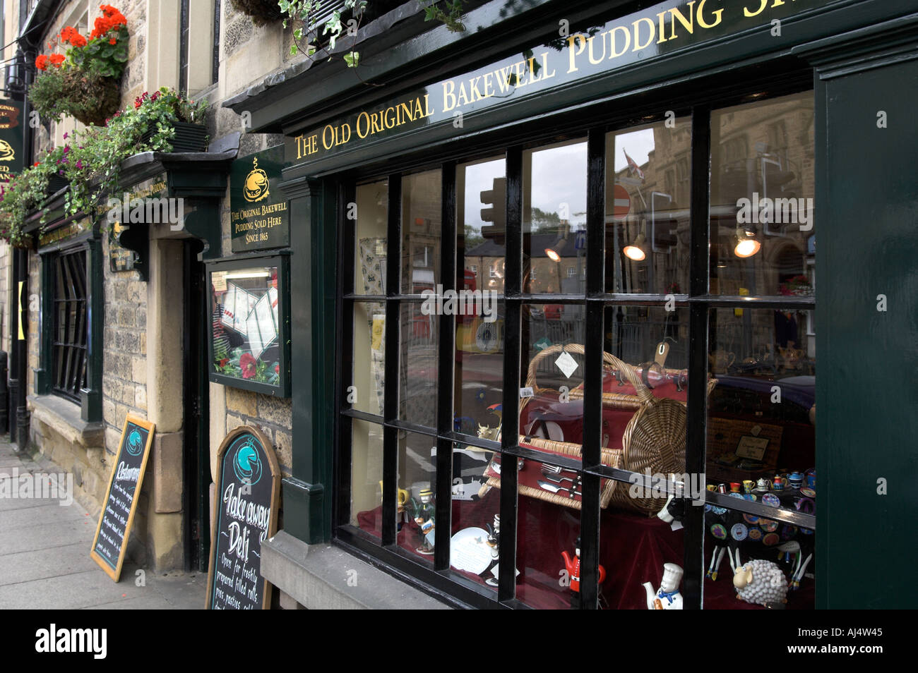 The Old Original Bakewell Pudding Shop High Resolution Stock ...
