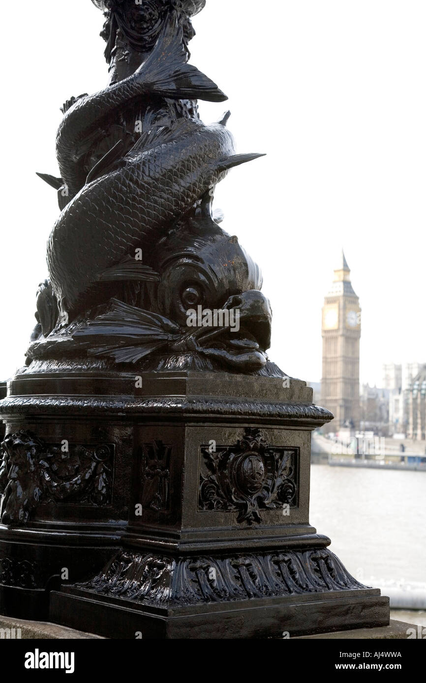 Dolphin Lamp Post High Resolution Stock Photography and Images - Alamy