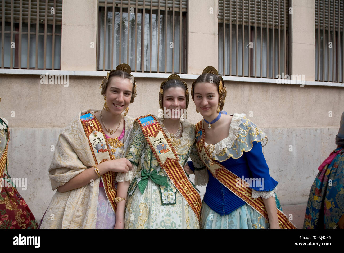 Falleras Costume Stock Photos & Falleras Costume Stock Images - Alamy