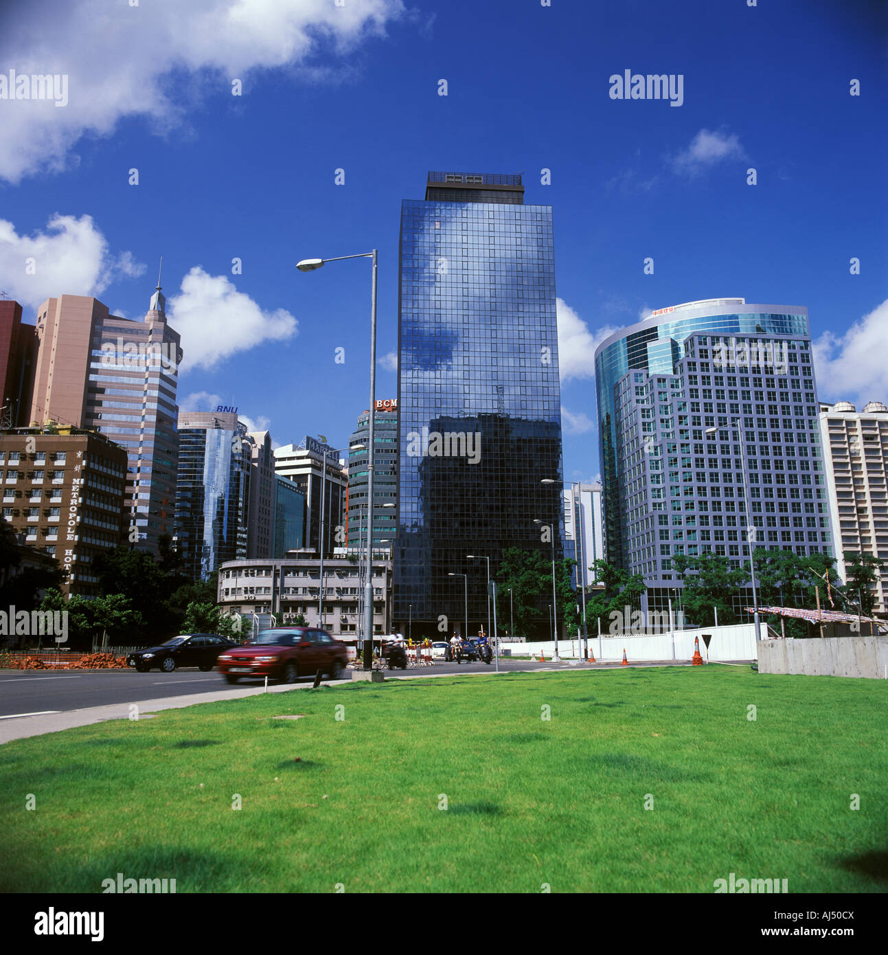Modern Architecture, Downtown, Macau Stock Photo - Alamy
