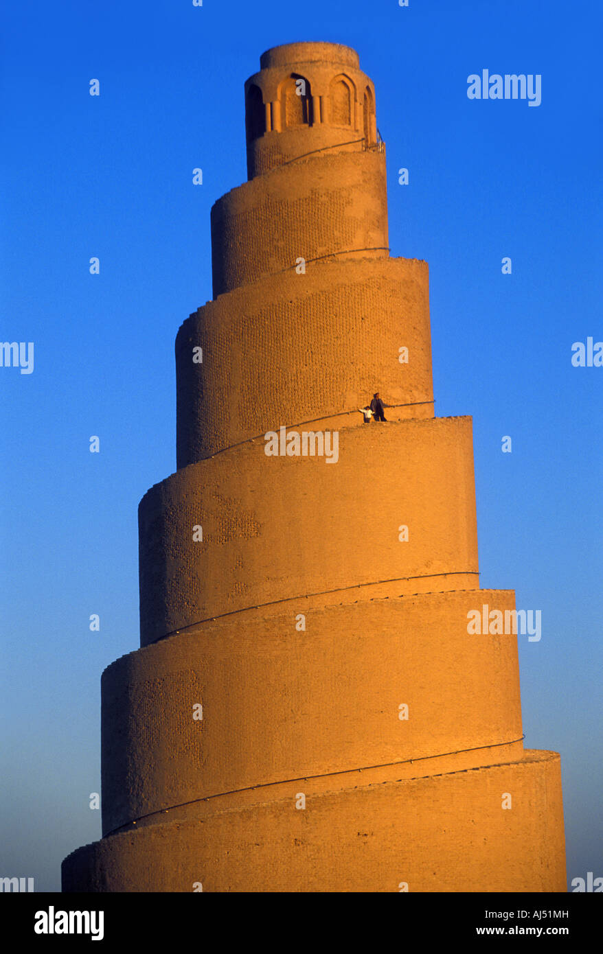 Minaret of Great Mosque of Samarra, Iraq Stock Photo - Alamy