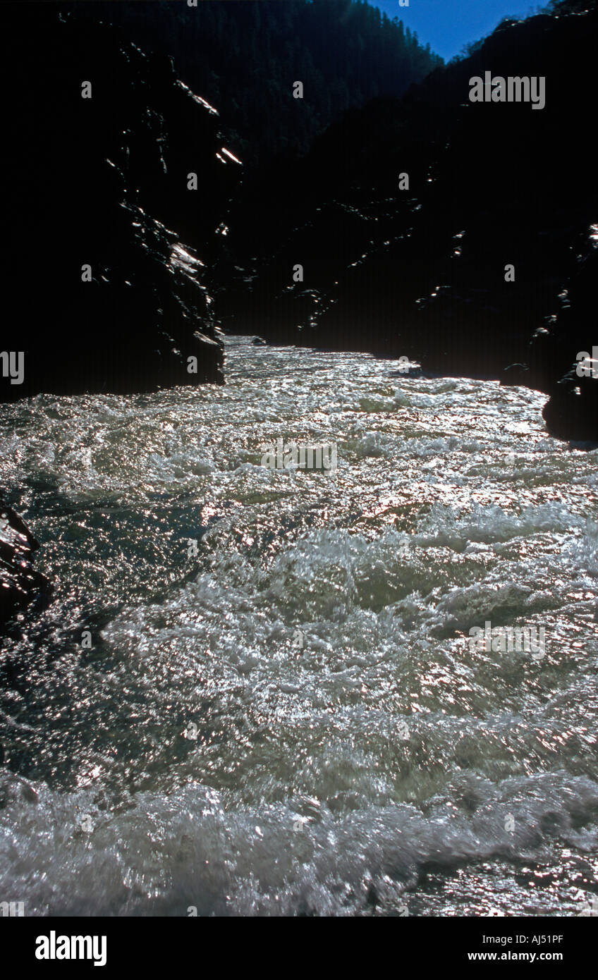 The "Coffeepot" on Oregon's Rogue River - so named for the "boiling ...