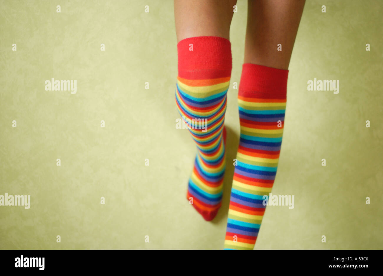 Female legs in color hi-res stock photography and images - Alamy