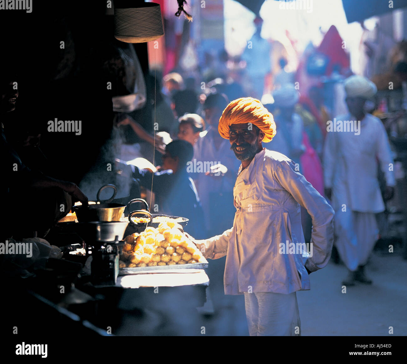 Market Pushkar Rajasthan India Stock Photo - Alamy